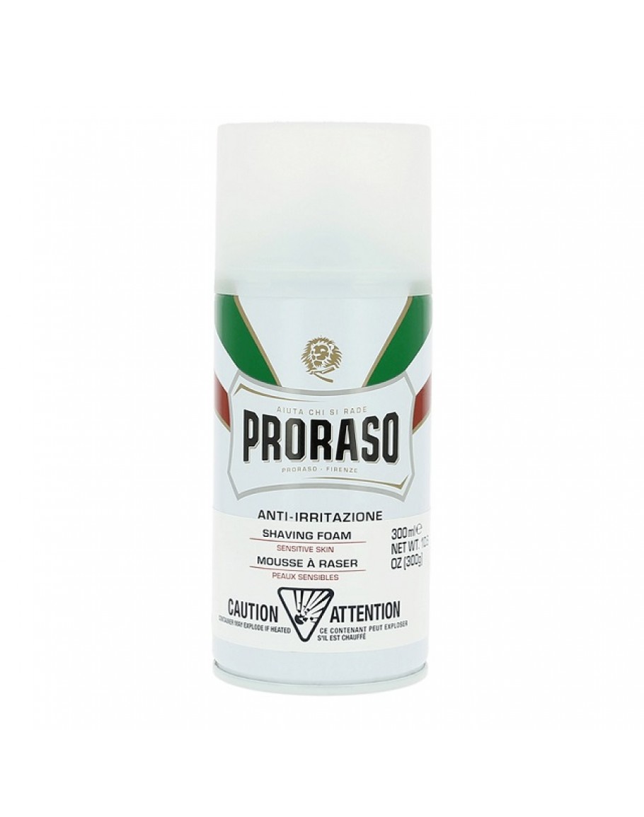 Proraso 刮鬍泡 (白色敏感肌) 300ml | 刮鬍霸